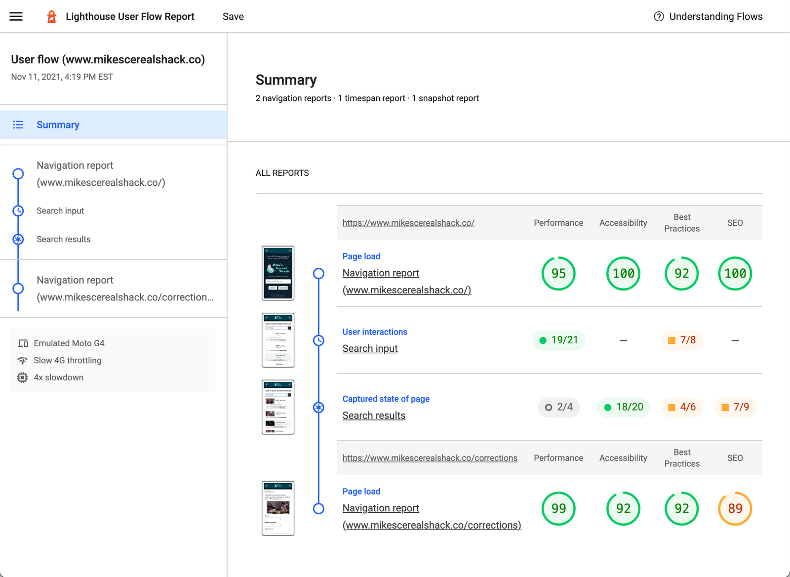 Lighthouse 9 Refreshed Reports, User Flows and Accessibility
